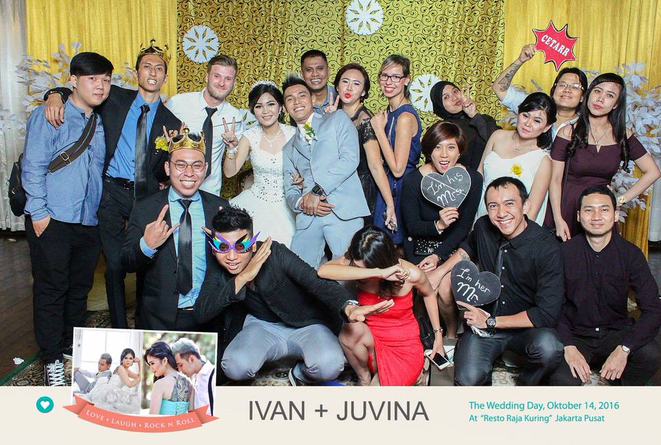 Raja kuring — Wedding Ivan And Juvina • Photobooth.ID