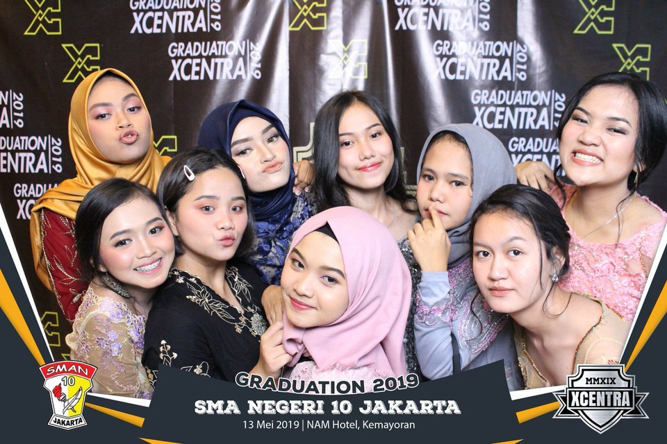 Nam Hotel — Graduation 2019 SMA 10 NEGERI JAKARTA • Photobooth.ID
