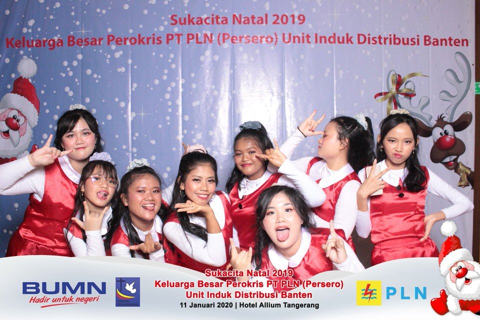 Special Photobooth Natal 2019 Keluarga Besar Perokris PT PLN ...